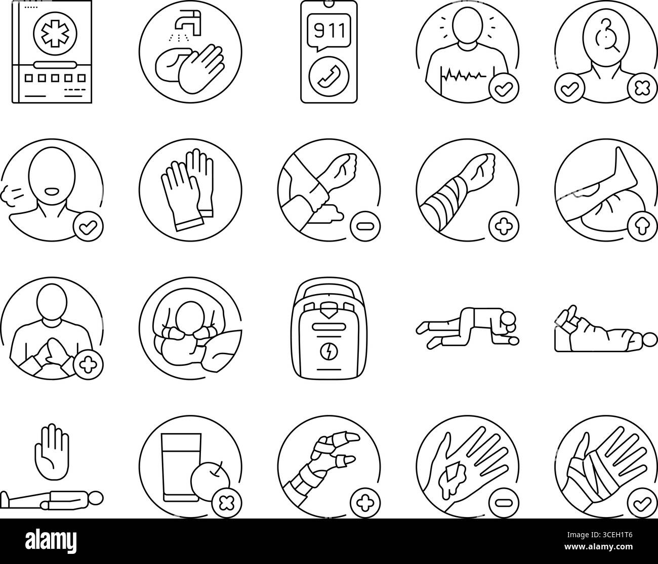 Providing first aid Cut Out Stock Images & Pictures - Alamy