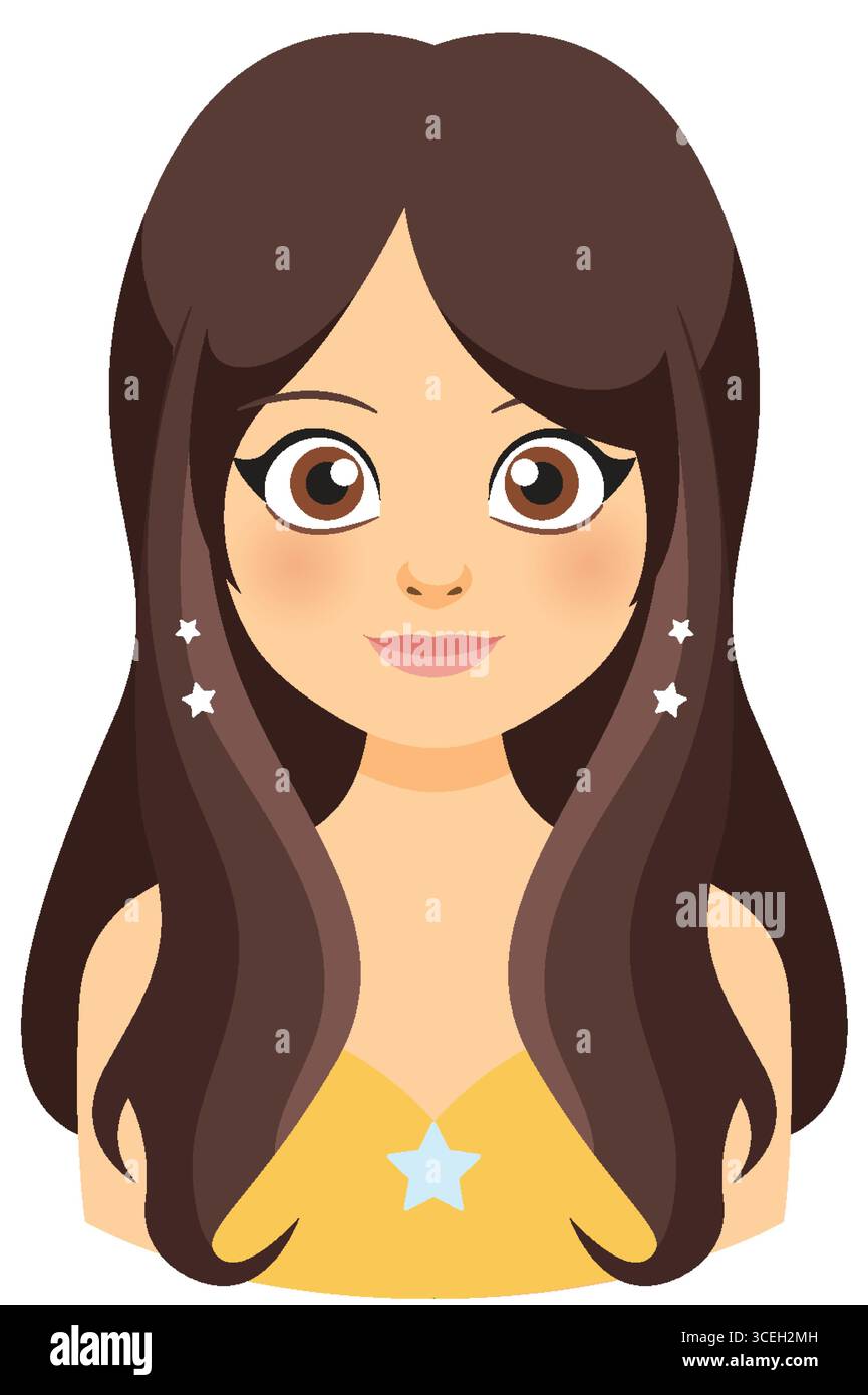 Illustration of a fairy with star accessories Stock Vector Image & Art ...