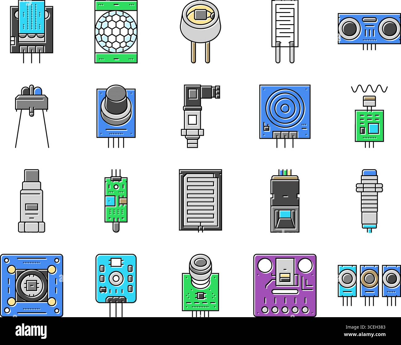 Iot vibration sensor hi-res stock photography and images - Alamy
