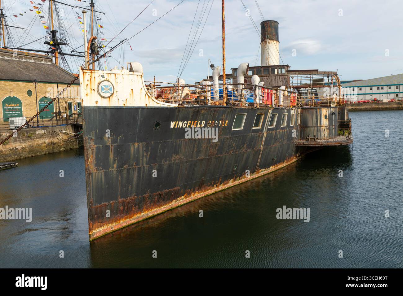 PS Wingfield Castle ship historic Humber paddle steamer ship built 1934 ...