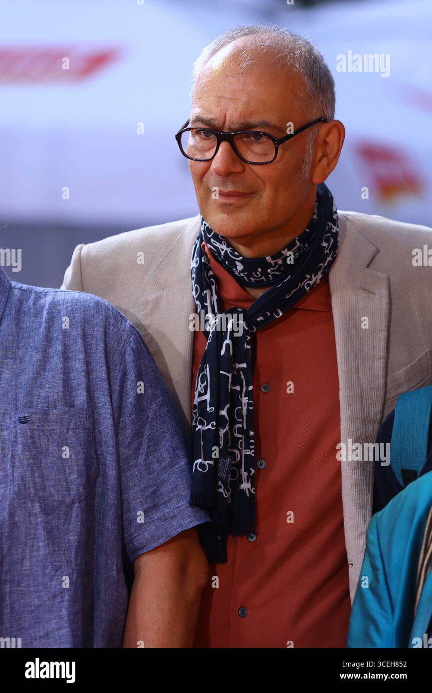 BiH, Sarajevo, 170825. Red carpet on the third day of the 31. Sarajevo ...