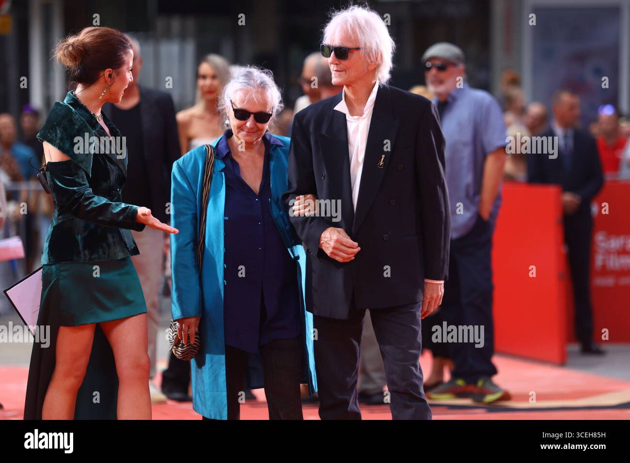 BiH, Sarajevo, 170825. Red carpet on the third day of the 31. Sarajevo ...