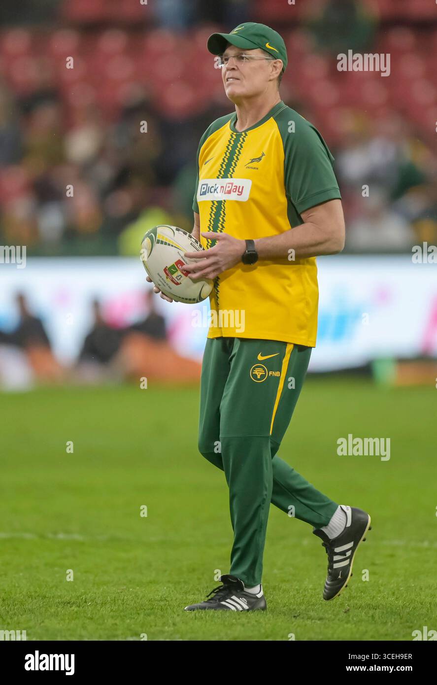 Rassie Erasmus Head coach os South Africa during The Rugby Championship ...