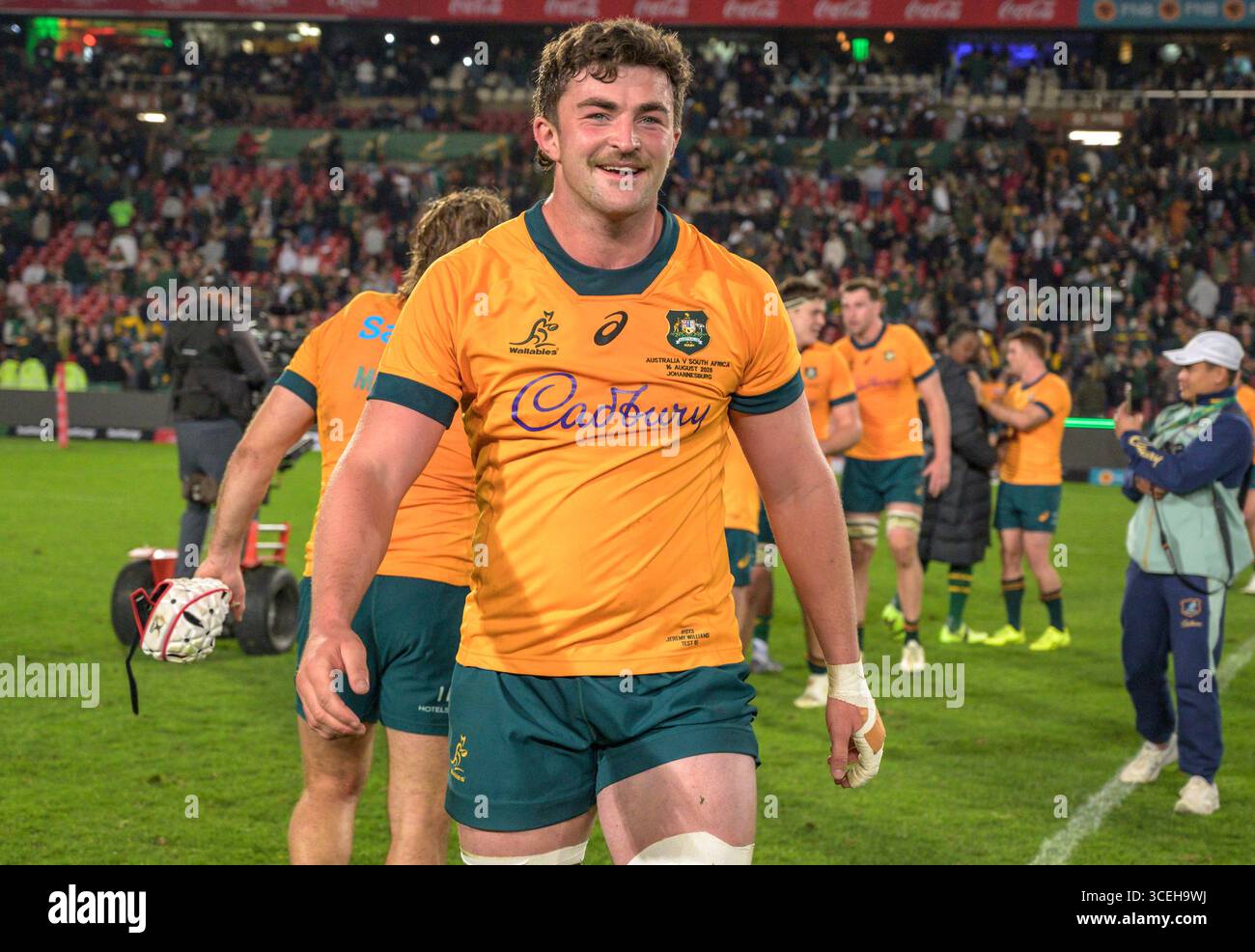 Team Australia celebrating after winning the match during The Rugby ...