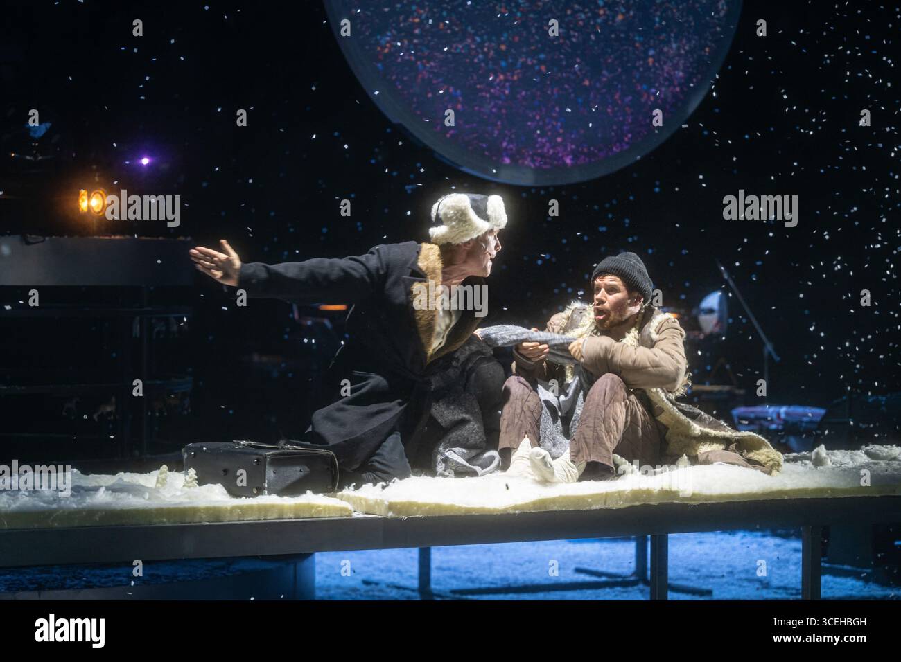 Salzburg Festival 2025 - Photo rehearsal of the play "The Snowstorm ...
