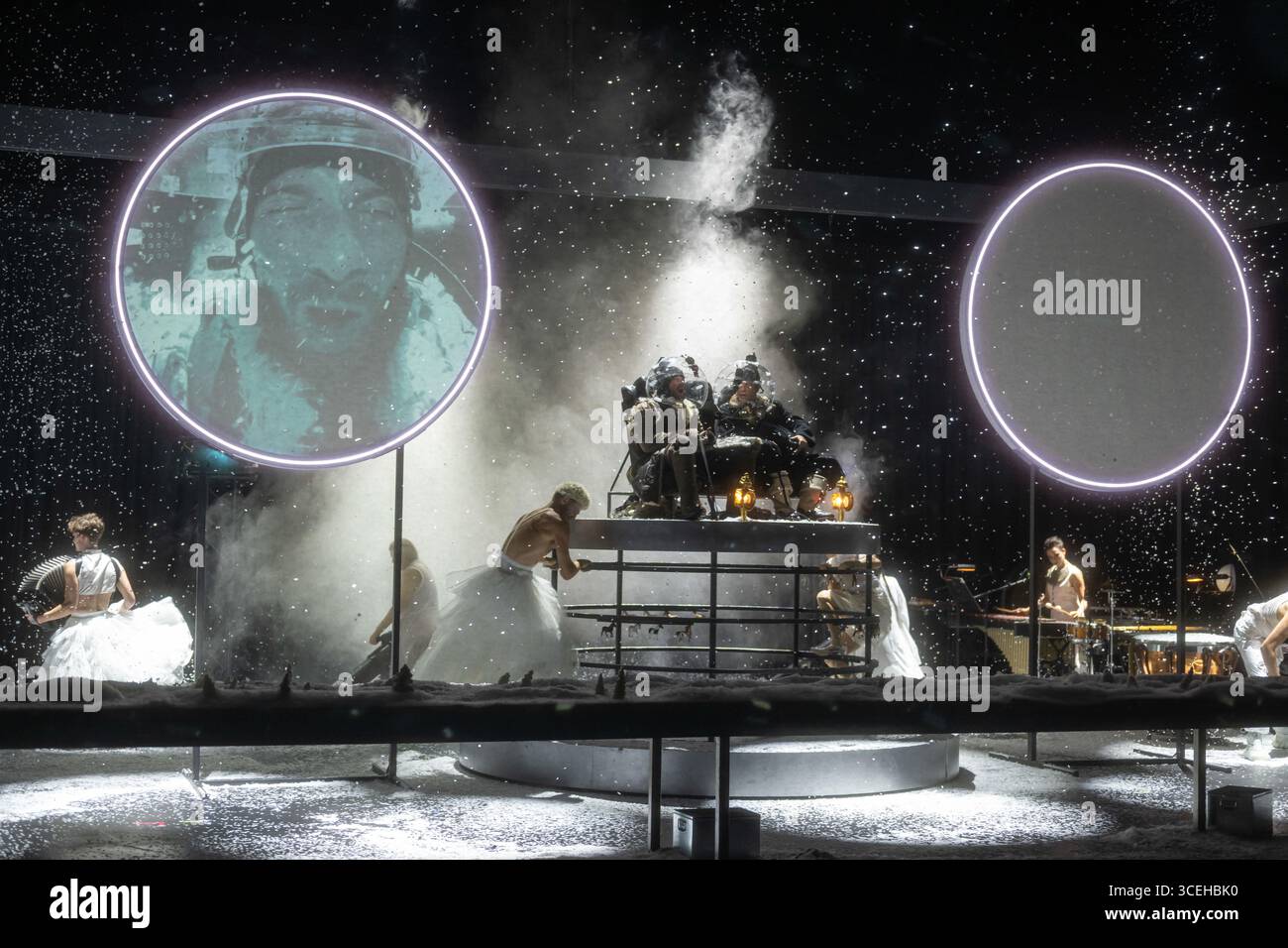 Salzburg Festival 2025 - Photo rehearsal of the play "The Snowstorm ...