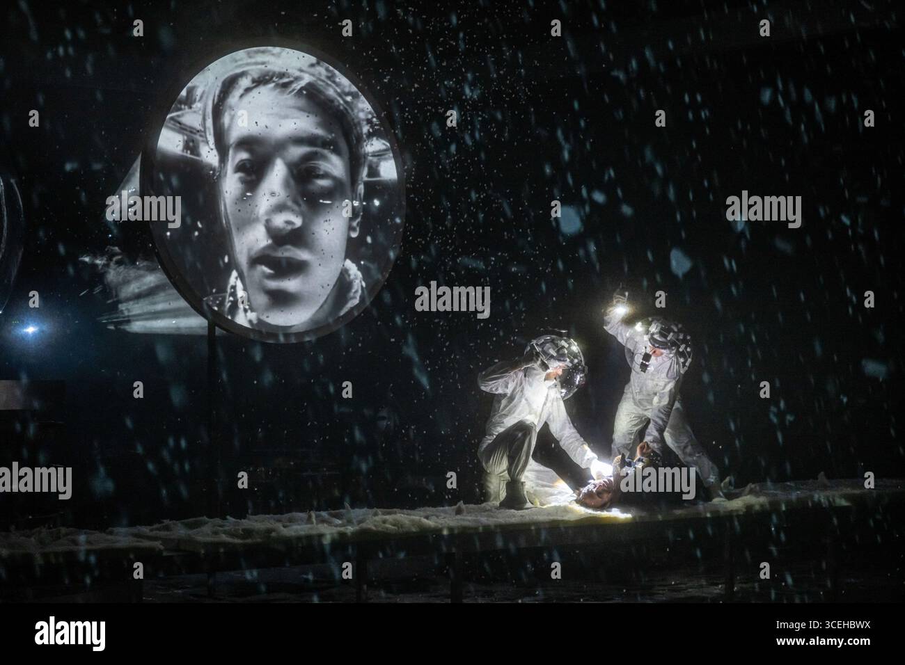Salzburg Festival 2025 - Photo rehearsal of the play "The Snowstorm ...