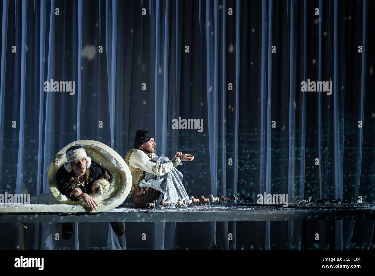 Salzburg Festival 2025 - Photo rehearsal of the play "The Snowstorm ...