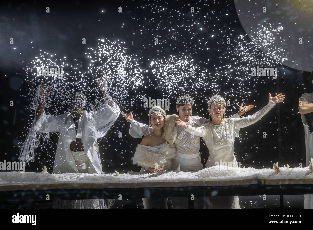 Salzburg Festival 2025 - Photo rehearsal of the play "The Snowstorm ...