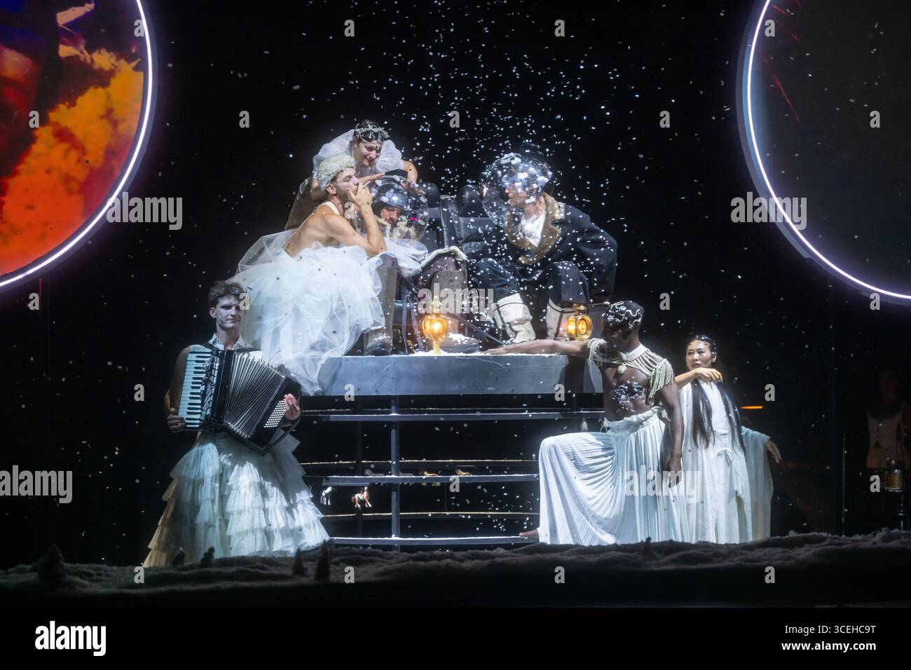 Salzburg Festival 2025 - Photo rehearsal of the play "The Snowstorm ...