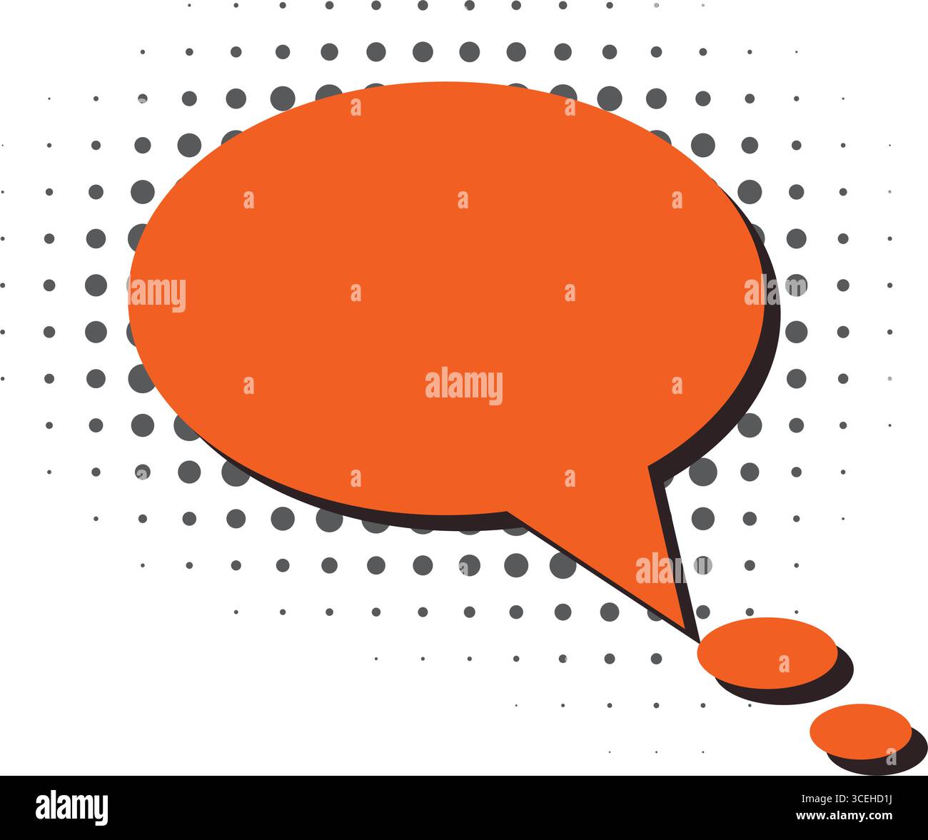 Oval dialog box Cut Out Stock Images & Pictures - Alamy