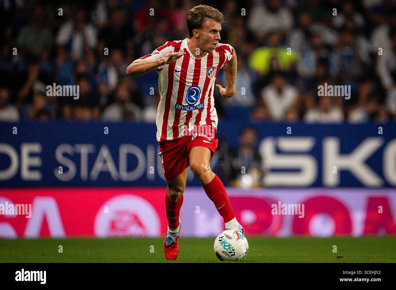 Pablo BARRIOS of Atletico Madrid during the Spanish championship La ...