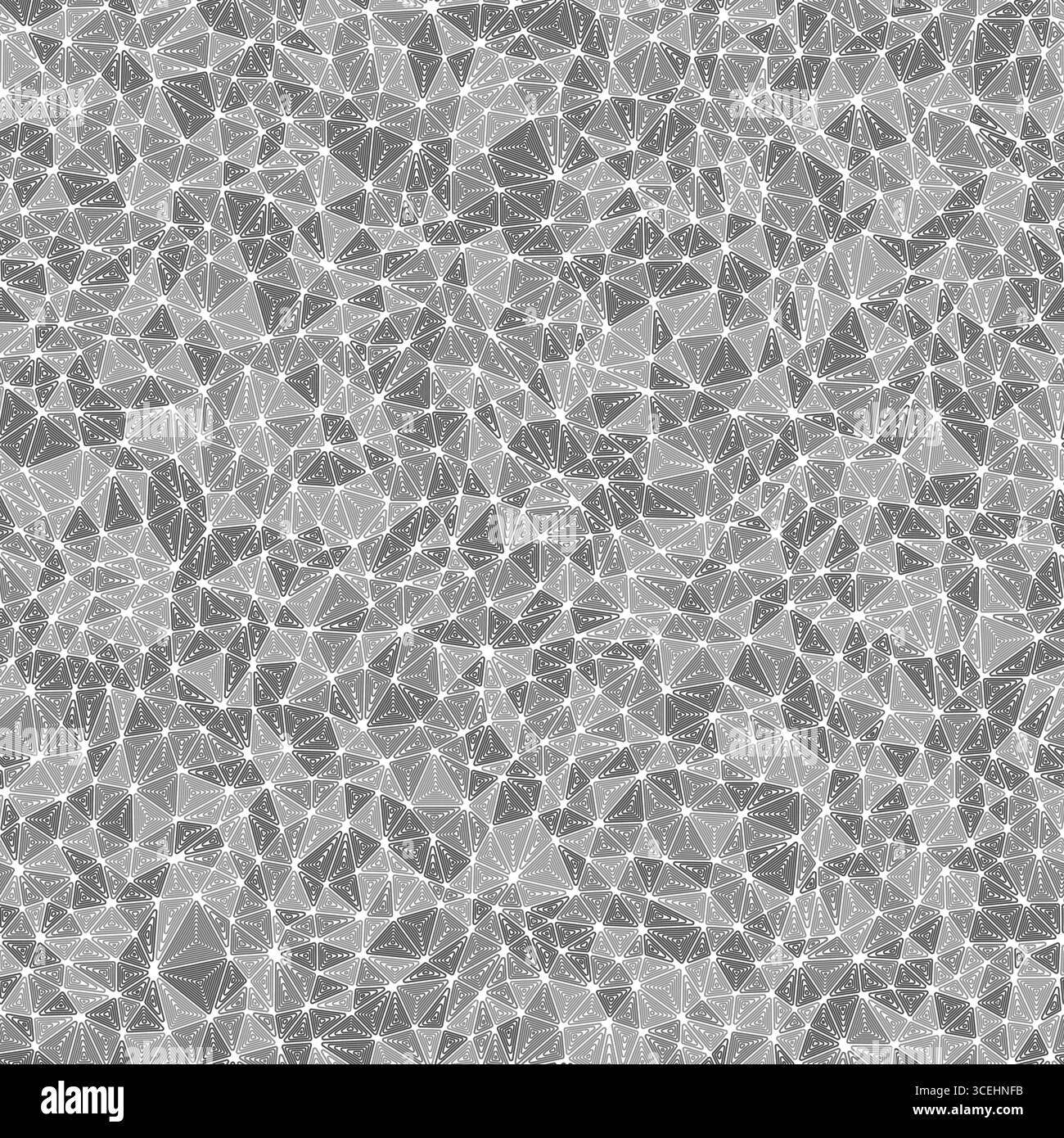 Triangles background design. Small shape size. Multiple repeated inner ...