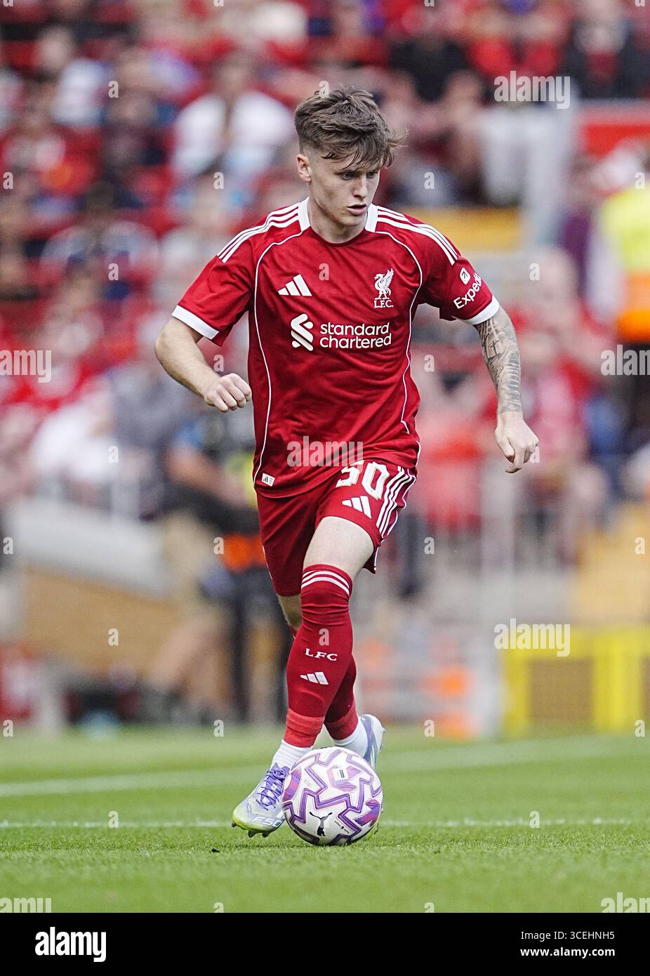 File photo dated 04-08-2025 of Ben Doak. Liverpool are about to pass the £200million mark in ...