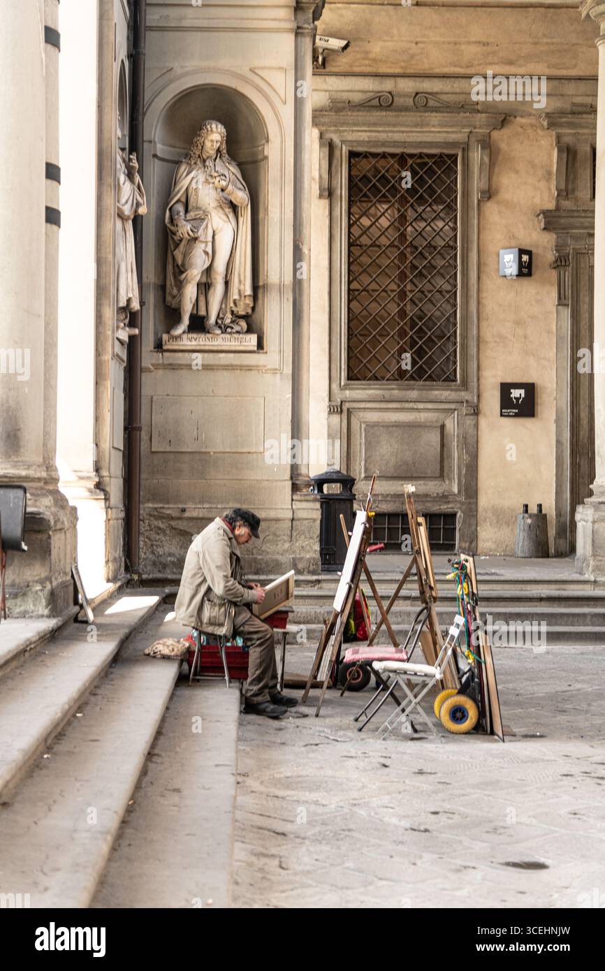 Uffizi gallery florence art work hi-res stock photography and images ...