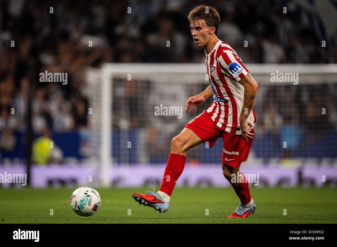 Pablo BARRIOS of Atletico Madrid during the Spanish championship La ...