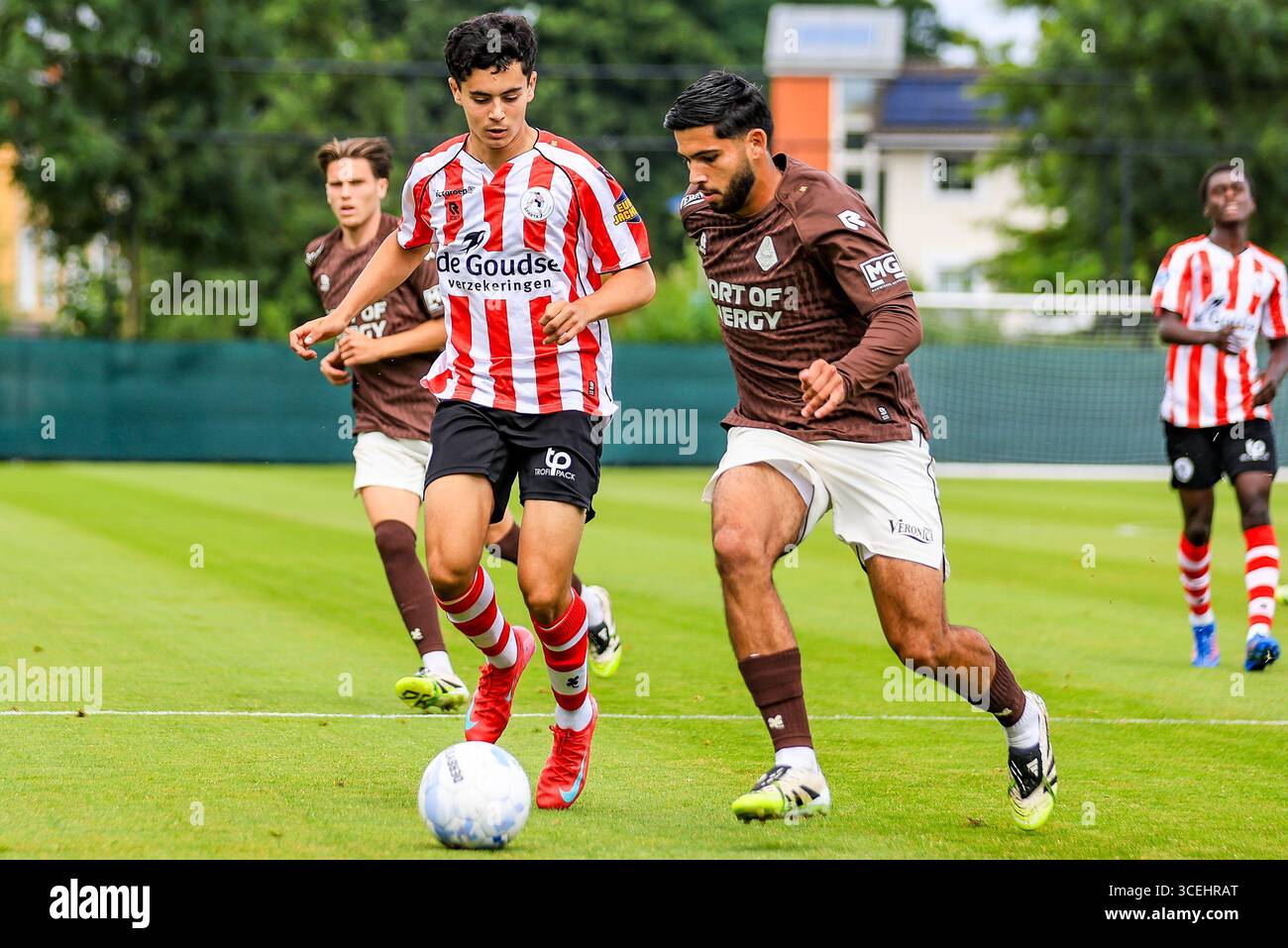 ROTTERDAM , 19-08-2025. Trainingsground Nieuw Terbregge , season 2025 / 2026 , Friendly match ...