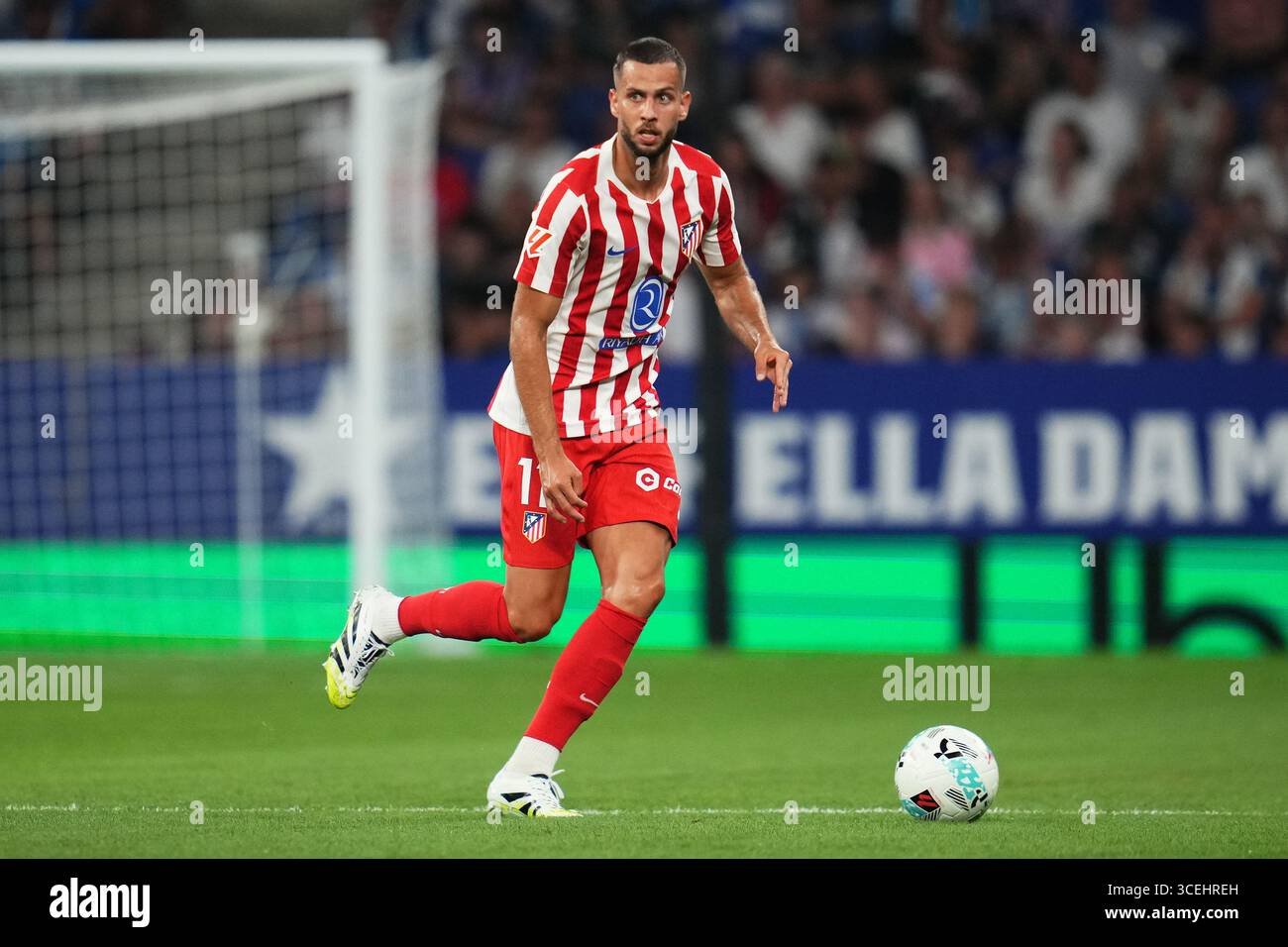 David Hancko of Atletico de Madrid during the La Liga EA Sports match ...