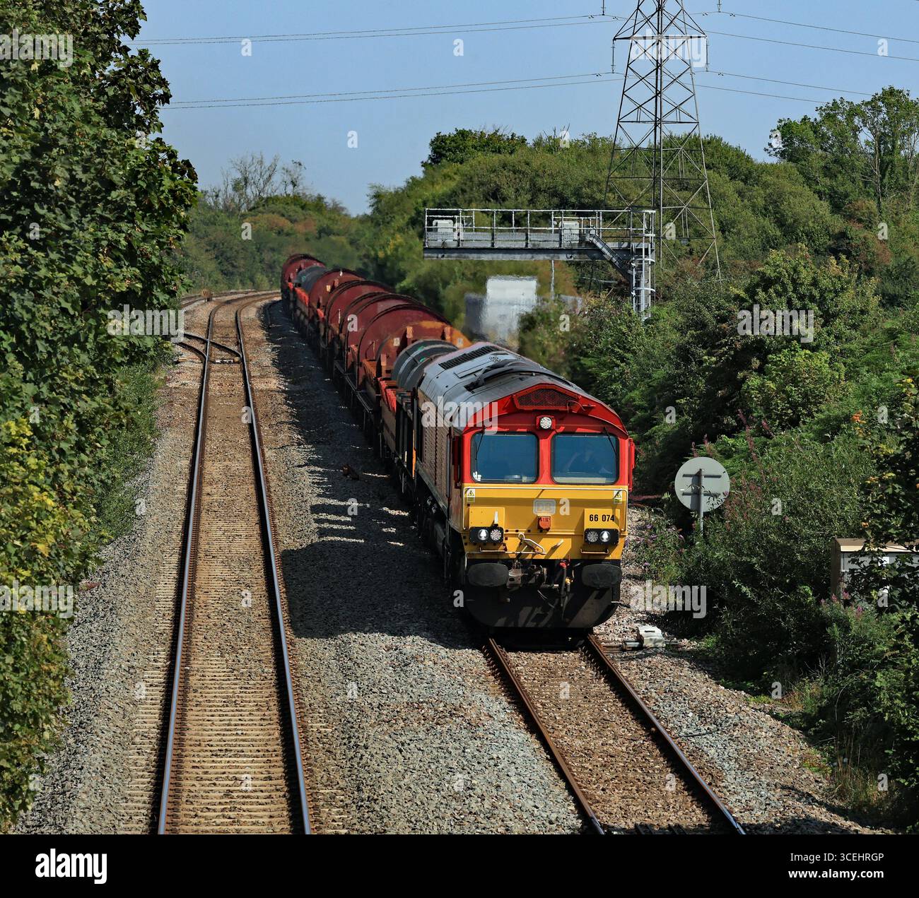 Steel train to newport docks hi-res stock photography and images - Alamy