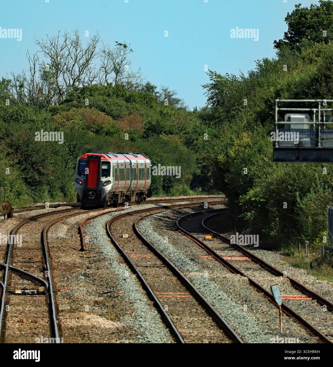 Passenger train service from pembroke dock to cardiff central hi-res ...