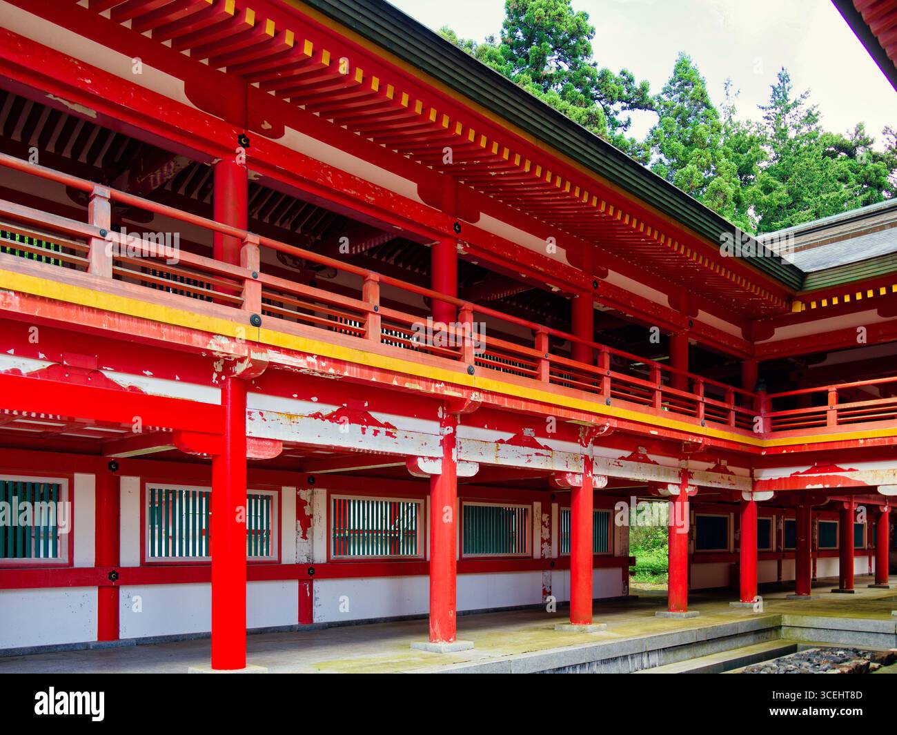 The World Cultural Heritage Site, Enryaku-ji Temple on Mount Hieizen ...