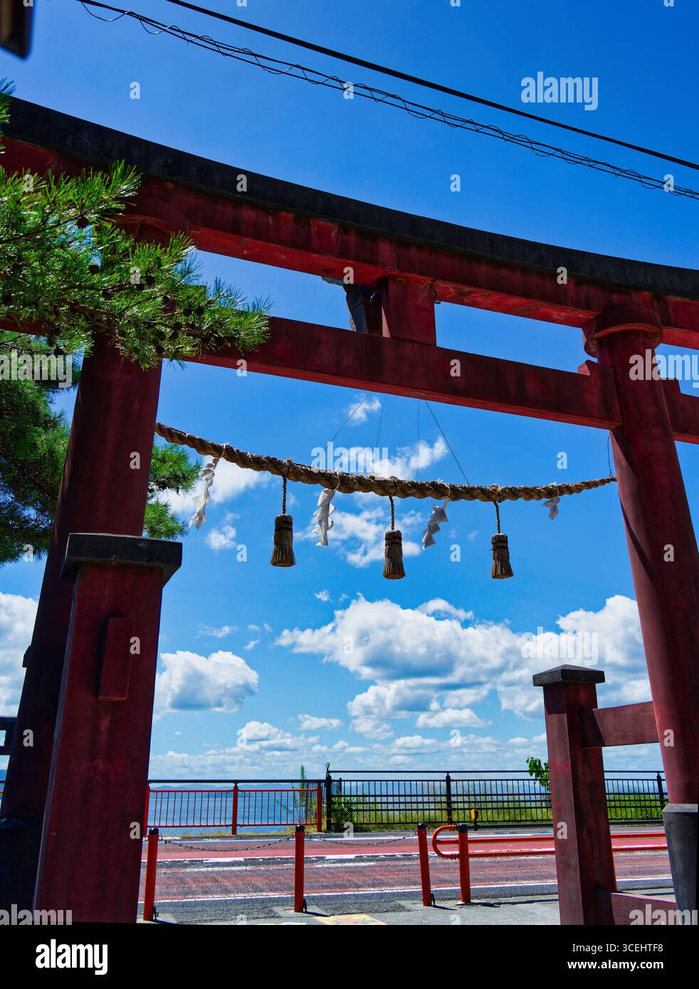 The World Cultural Heritage Site, Enryaku-ji Temple on Mount Hieizen ...