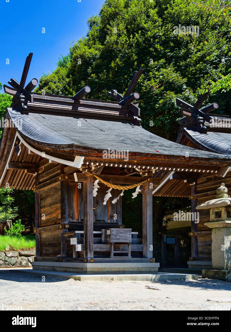 The World Cultural Heritage Site, Enryaku-ji Temple on Mount Hieizen ...