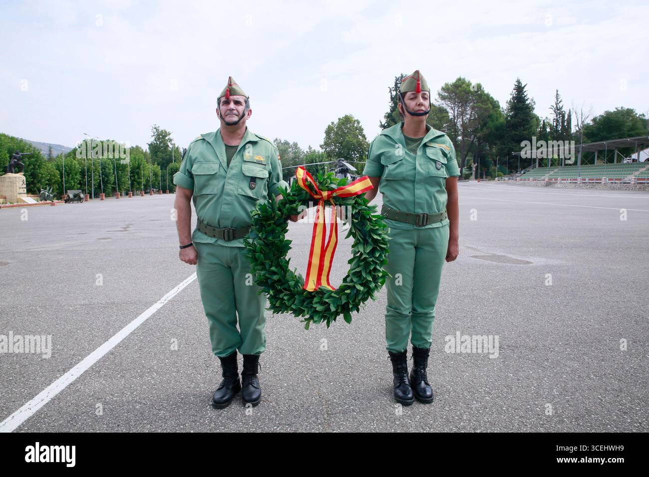 Images of the ceremony presided by the Minister of Defense, Margarita ...