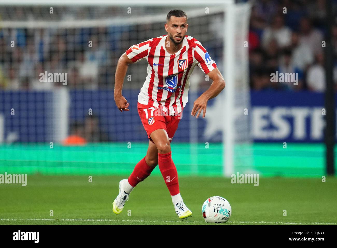 David Hancko of Atletico de Madrid during the La Liga EA Sports match ...