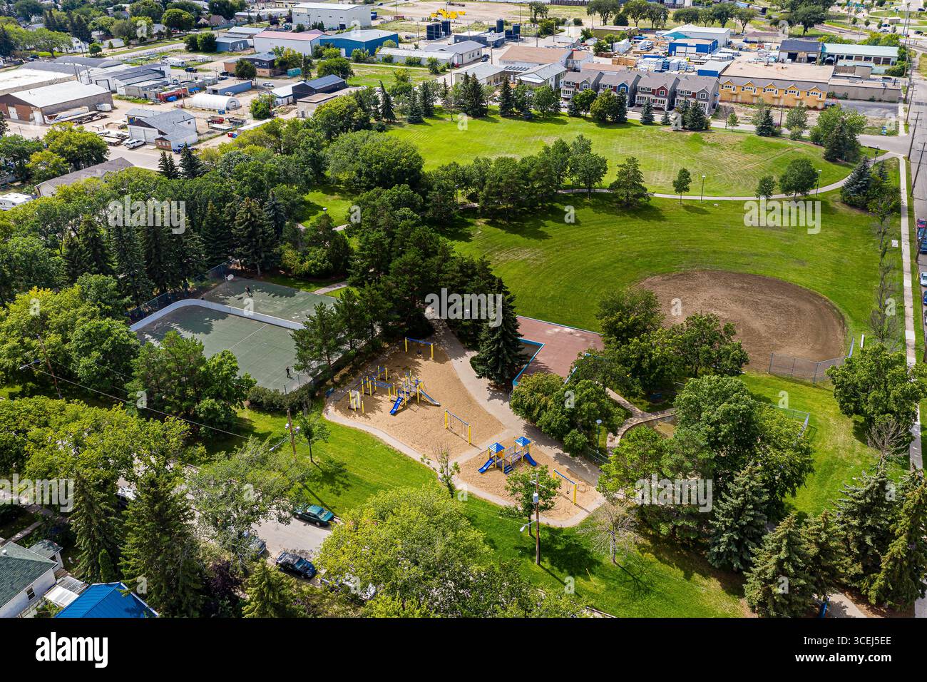 Optimist Park is located in the Riversdale neighborhood of Saskatoon ...