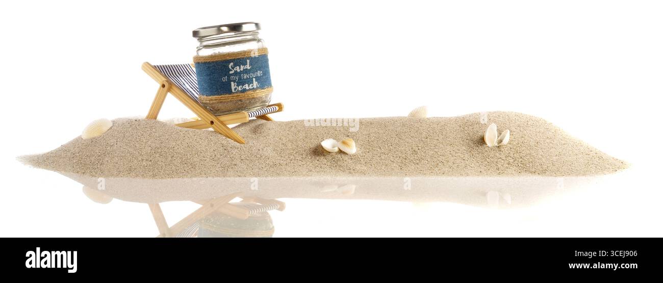 White sand beautiful beach Cut Out Stock Images & Pictures - Alamy