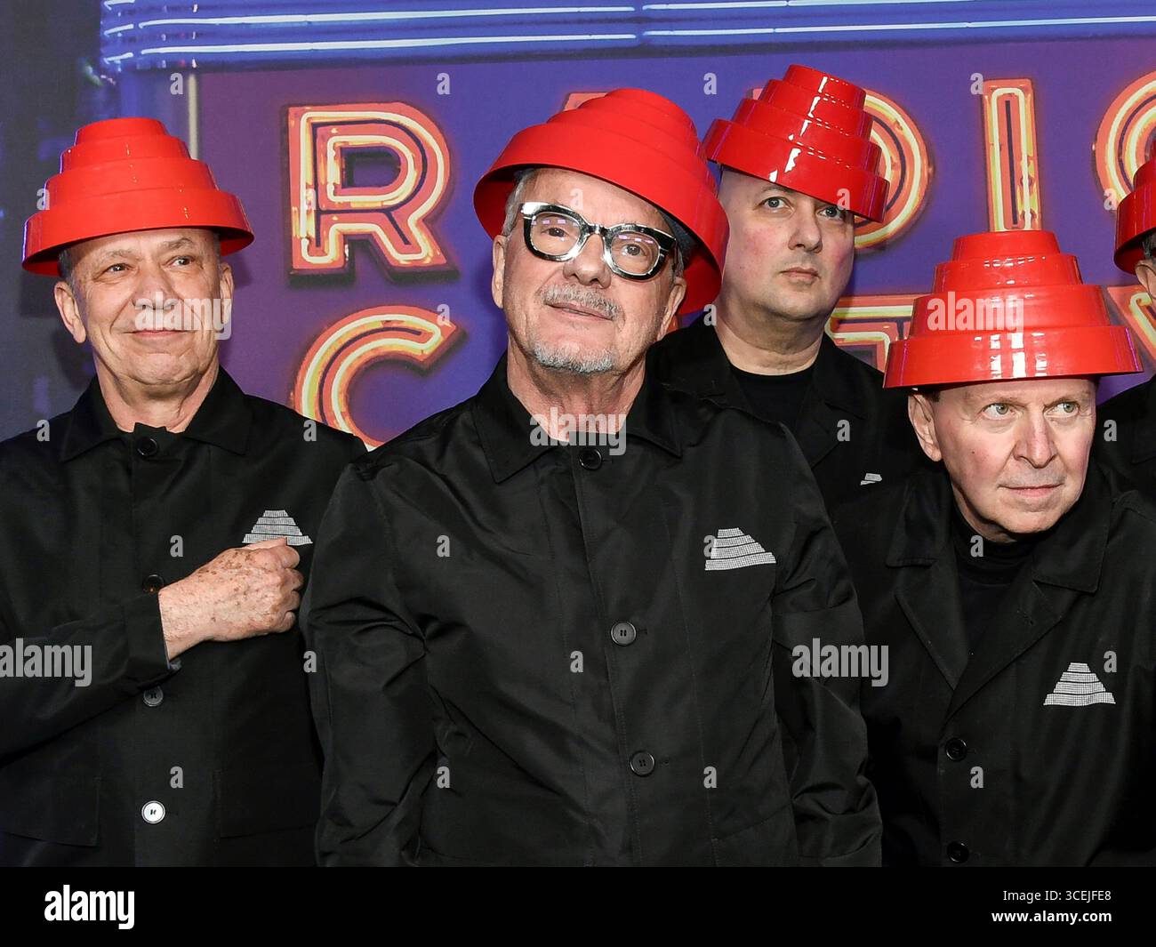 FILE - Bob Mothersbaugh, from left, Mark Mothersbaugh, Josh Hager ...