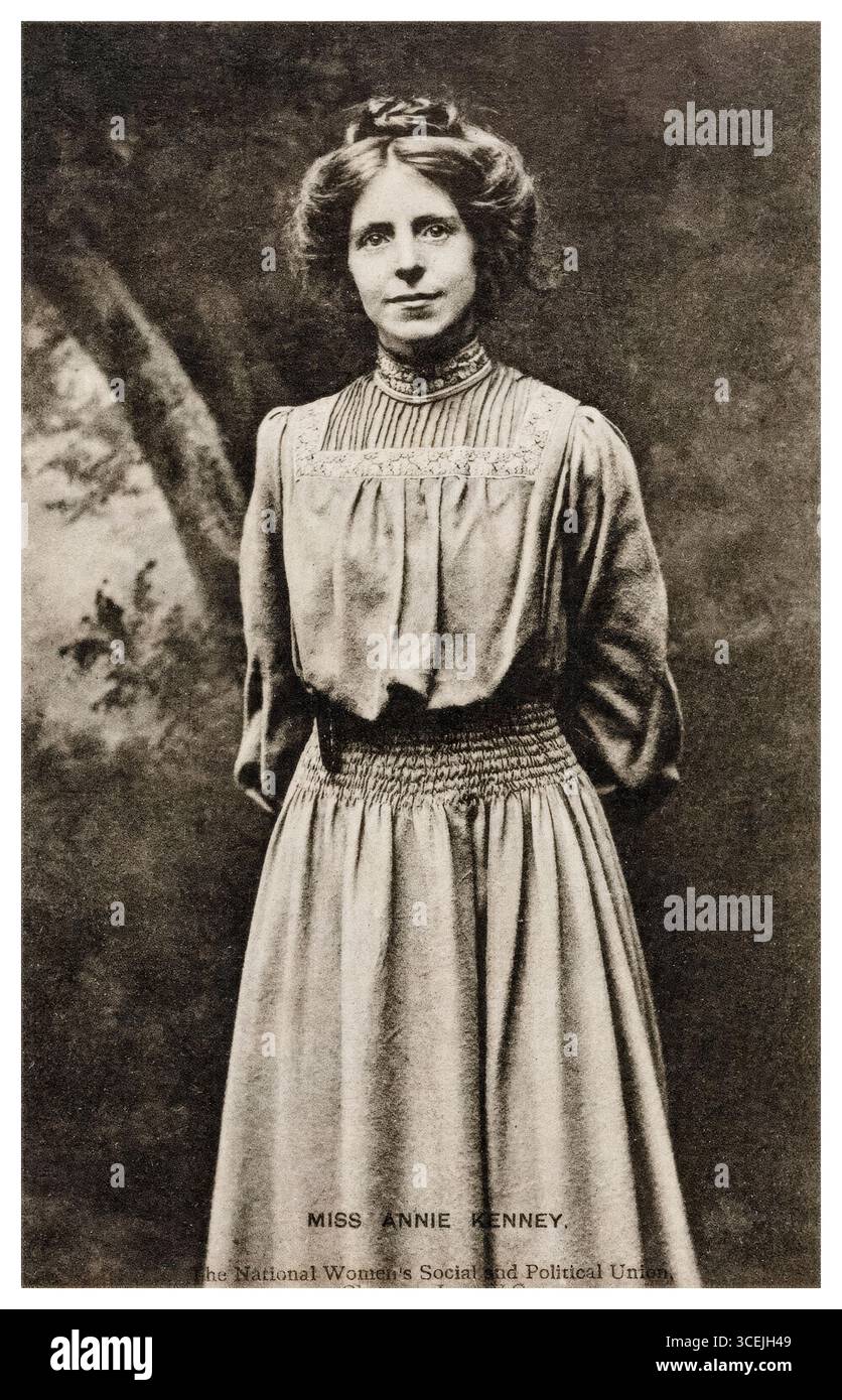Annie Kenney, born Ann Kenney (1879-1953), English working-class ...