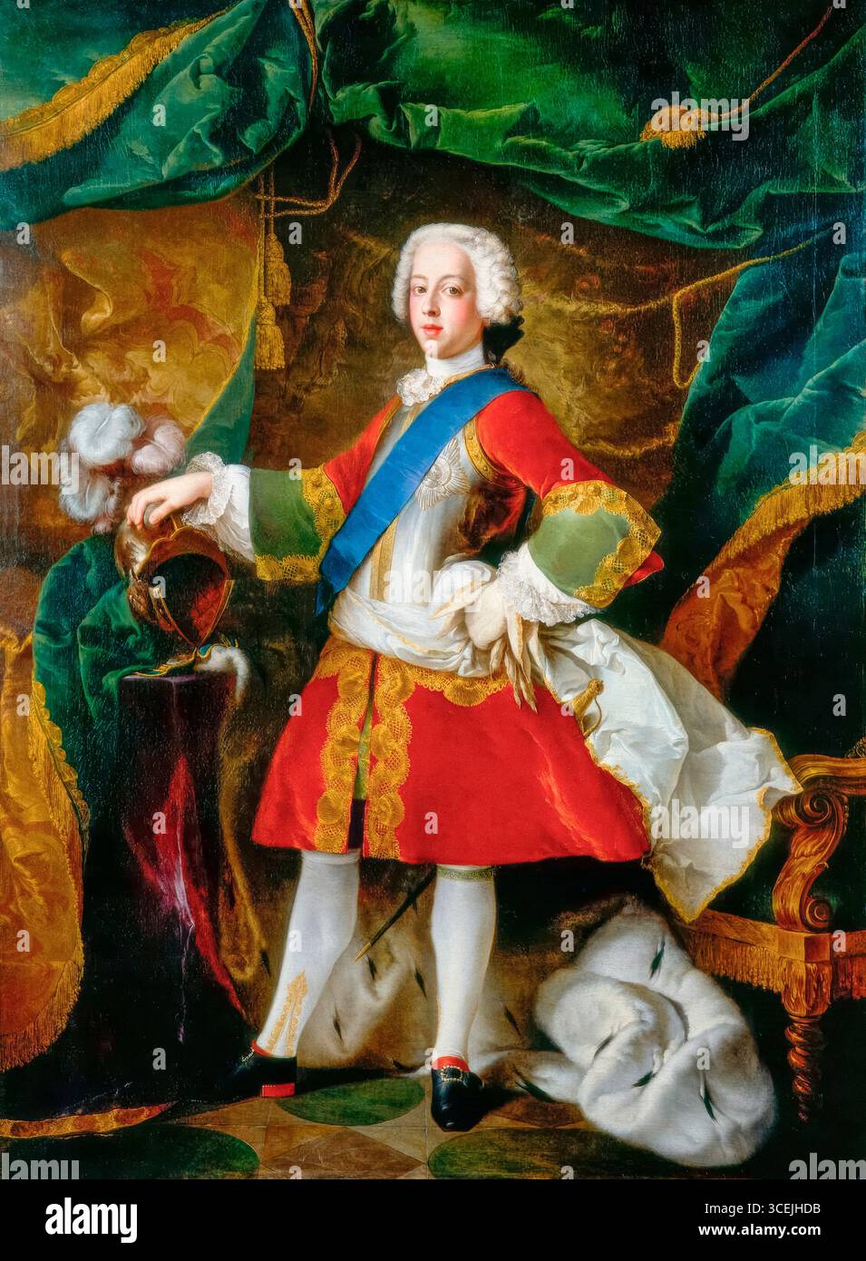 Prince Charles Edward Stuart (1720-1788), nicknamed 'Bonnie Prince ...