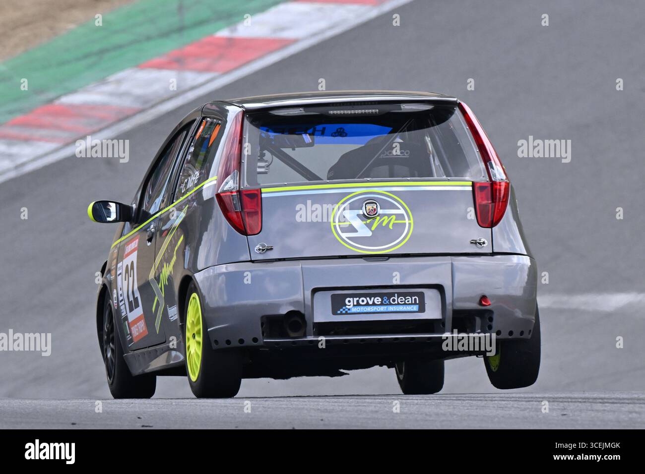 Lifting a wheel, Chris McFie, FIAT Punto Abarth, Hitek Alfa Romeo and ...
