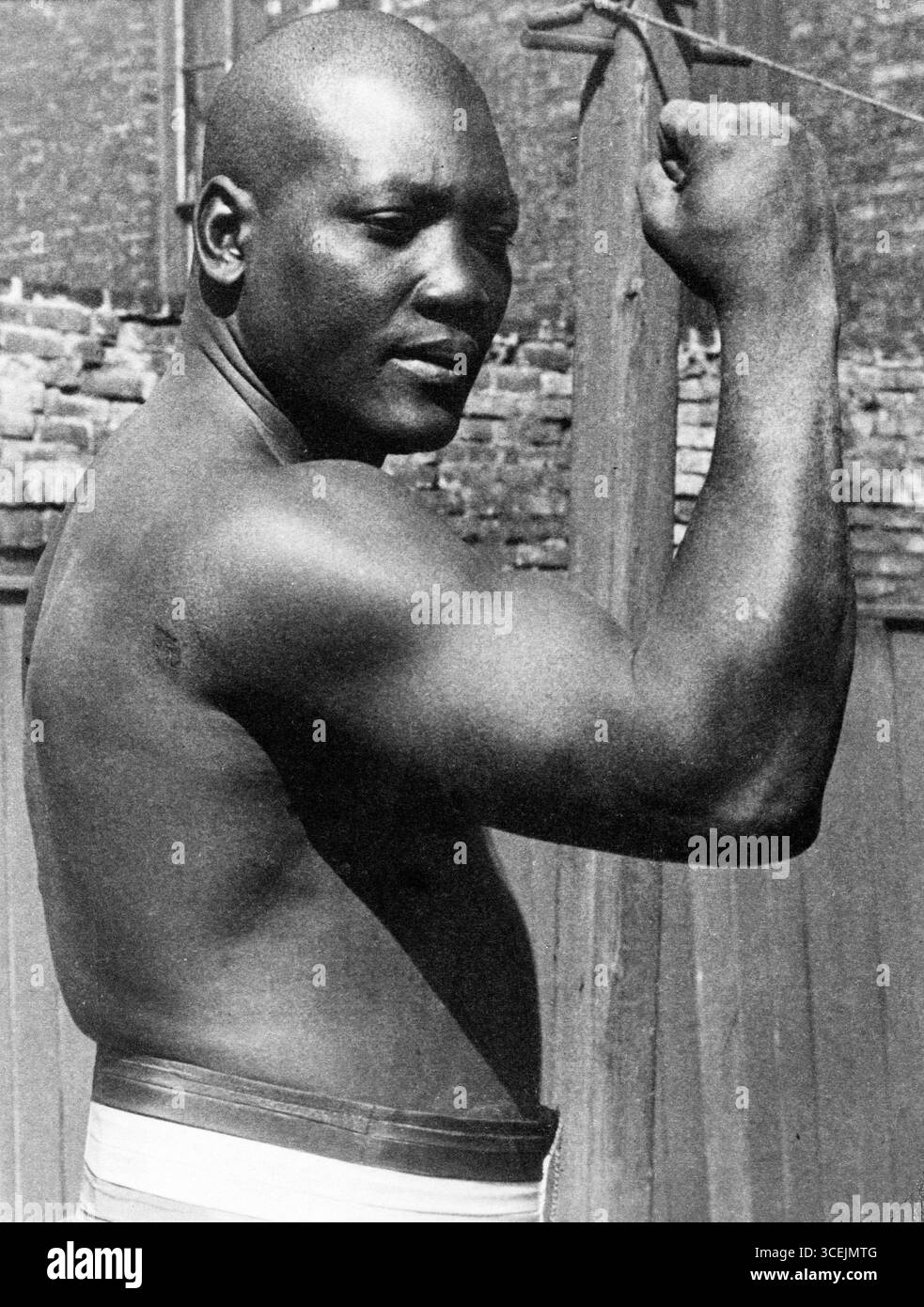 Boxer Jack Johnson. Photo by Paul Thompson - first african american ...