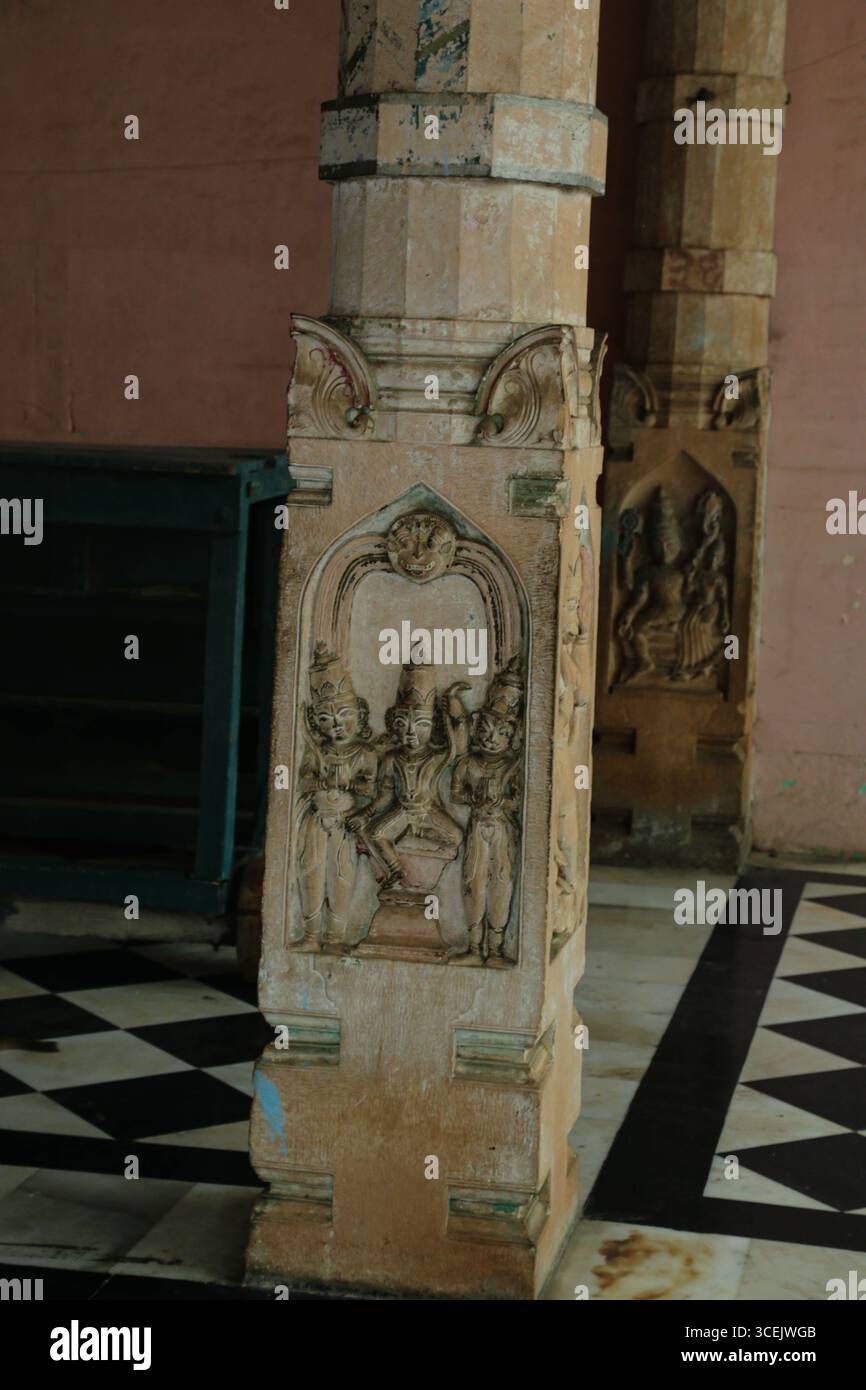 ancient Indian temple arches fragment,The sacred building carved from ...