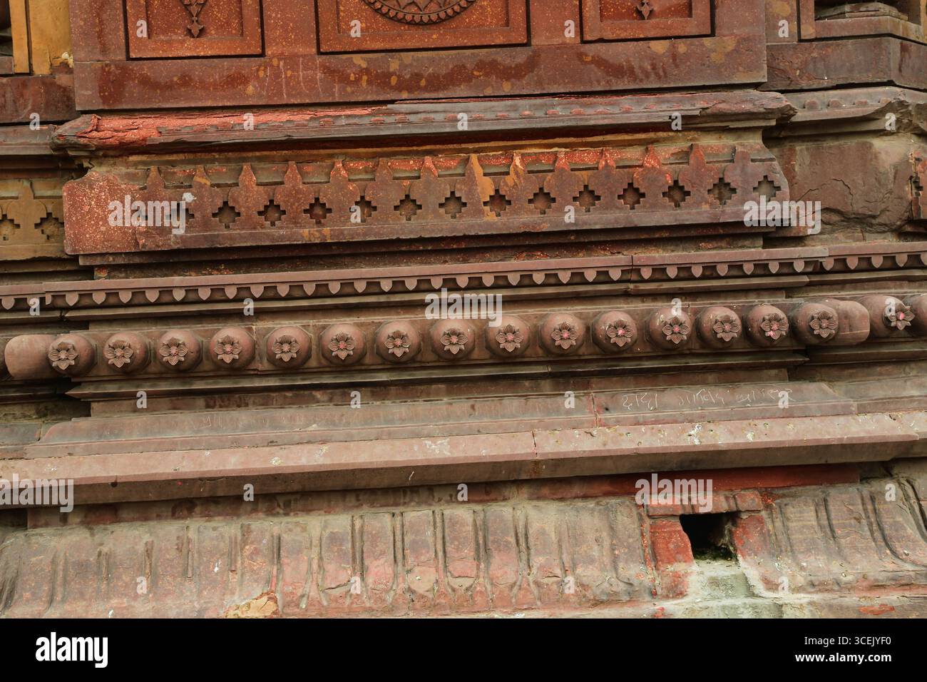 ancient Indian temple arches fragment,The sacred building carved from ...