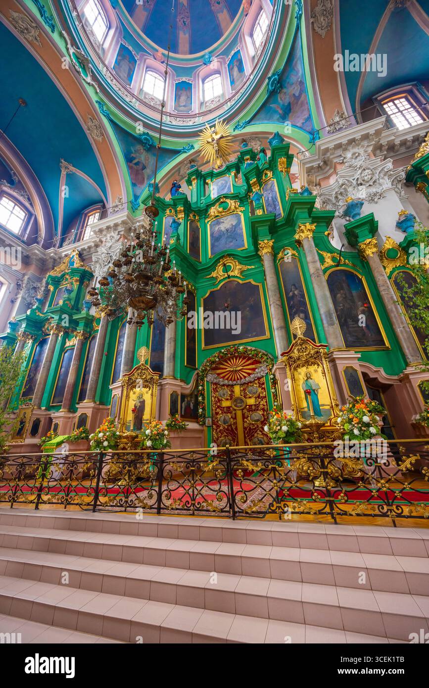The Interior of the Orthodox Church of the Holy Spirit, Vilnius ...
