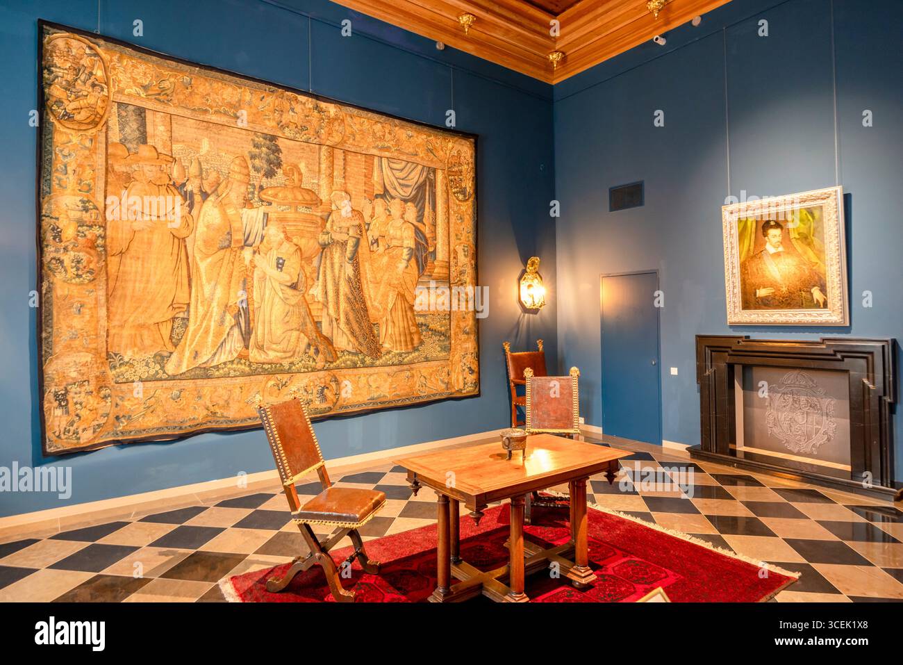 French baroque audience room hi-res stock photography and images - Alamy