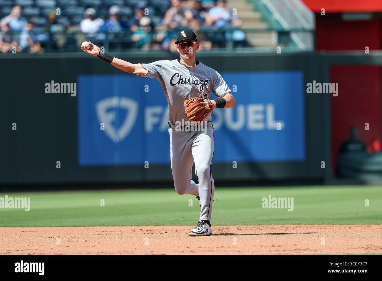 August 17, 2025: Chicago White Sox shortstop Colson Montgomery (12 ...