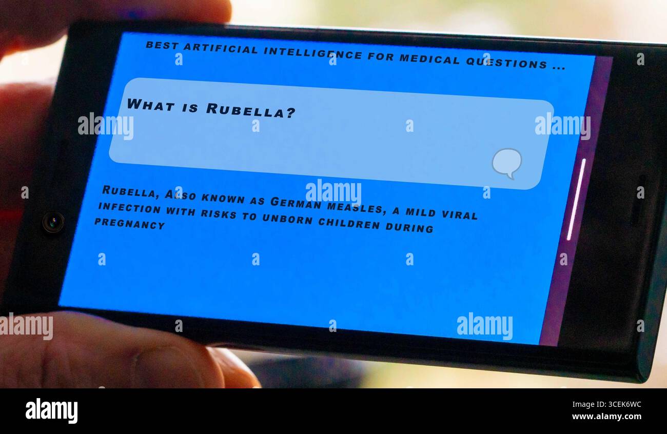 Rubella, Also known as German measles, a mild viral infection with ...