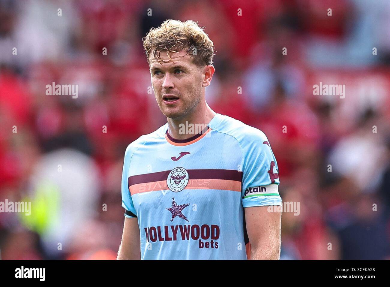 Nathan Collins of Brentford during the Nottingham Forest FC v Brentford ...