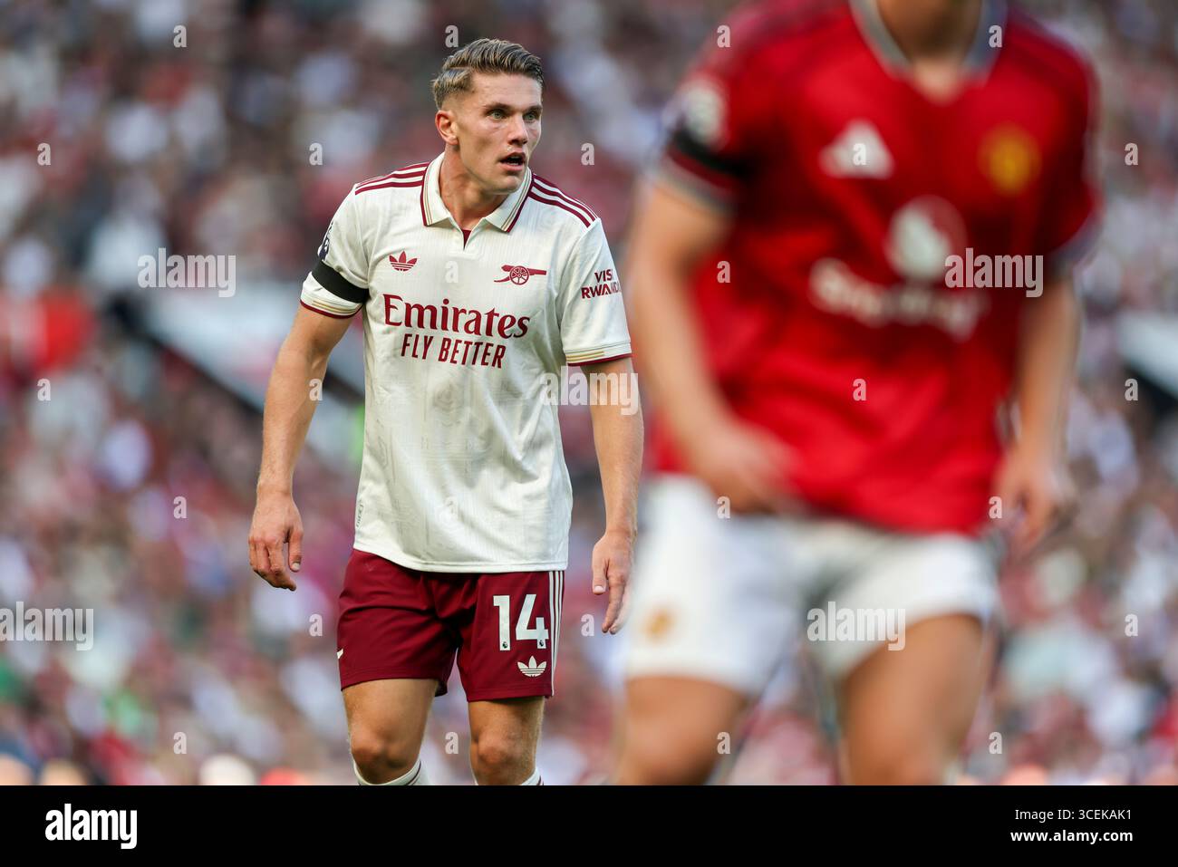 Viktor Gyökeres of Arsenal during the Manchester United FC v Arsenal FC ...