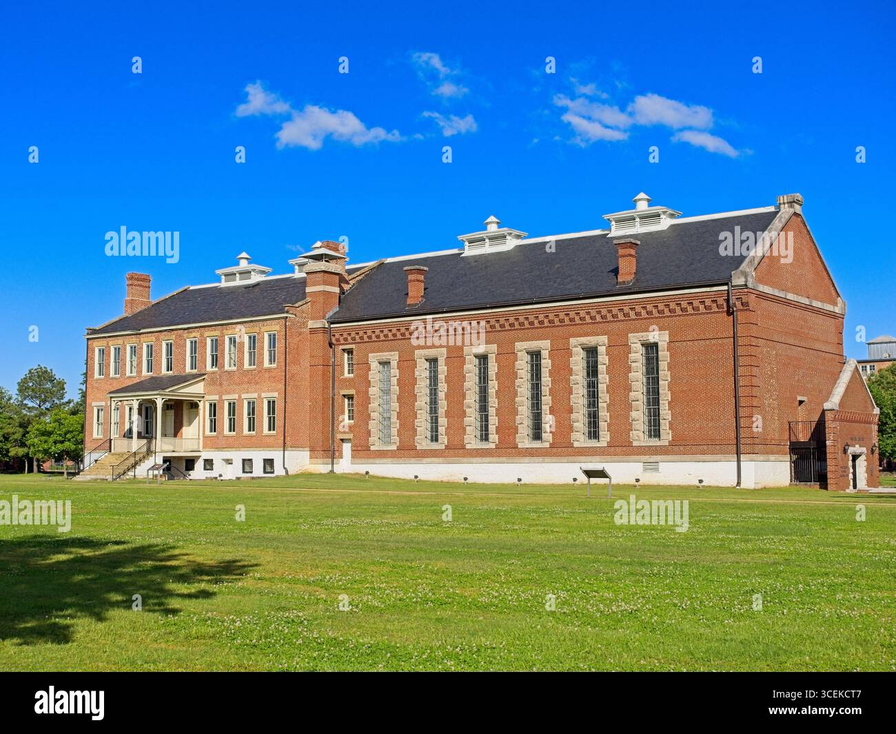 19th century military barracks turned frontier courthouse, jail in Fort ...