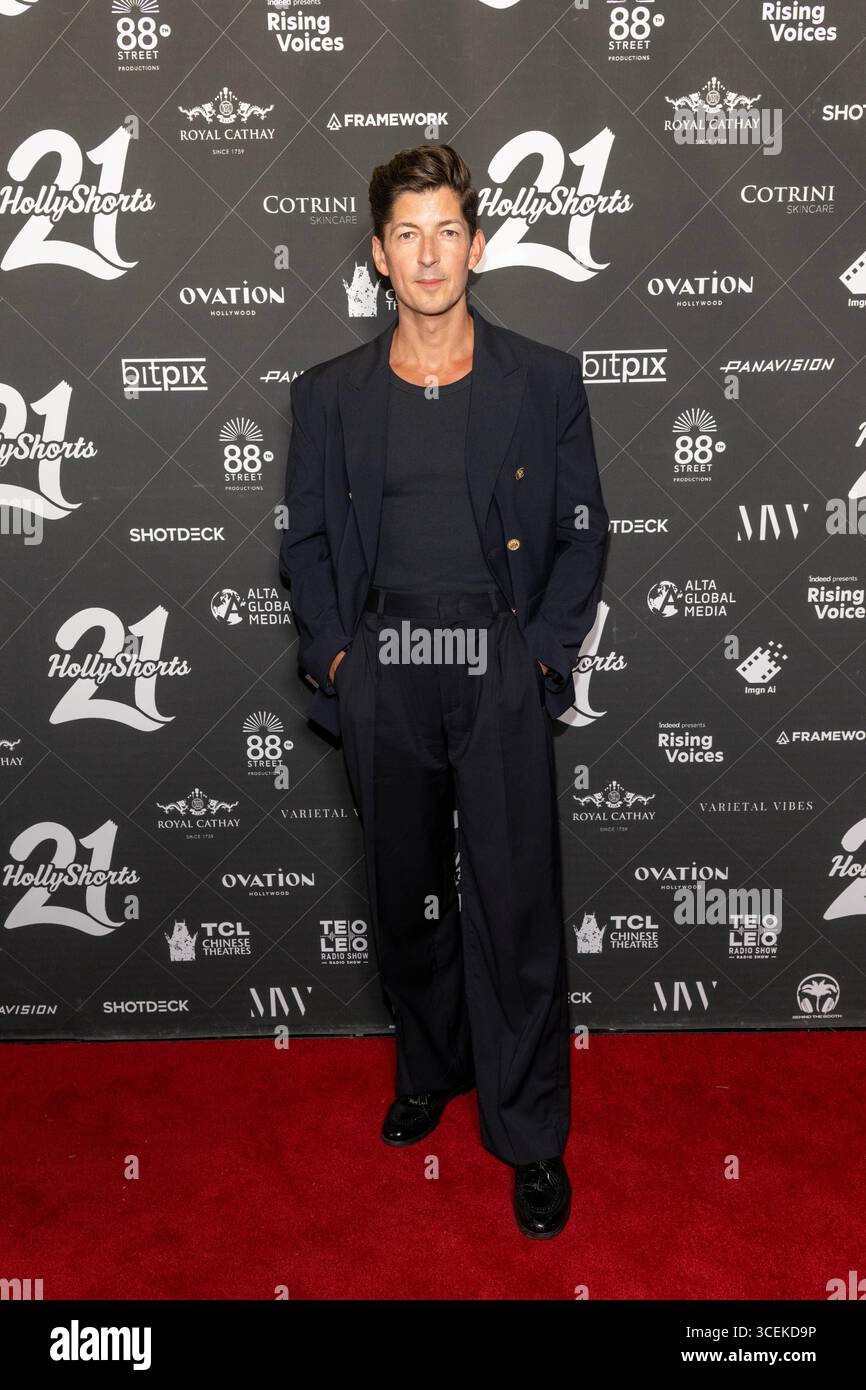 Writer and director Lee Knight attends 21st Hollyshorts Film Festival ...