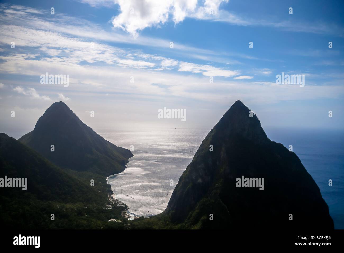 Gros piton nature trails hi-res stock photography and images - Alamy