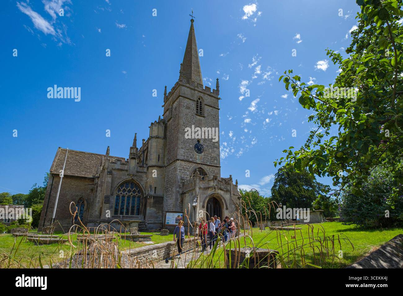 St. Cyriac's Church dedicated to Norman saint, St. Cyriac, Lacock ...