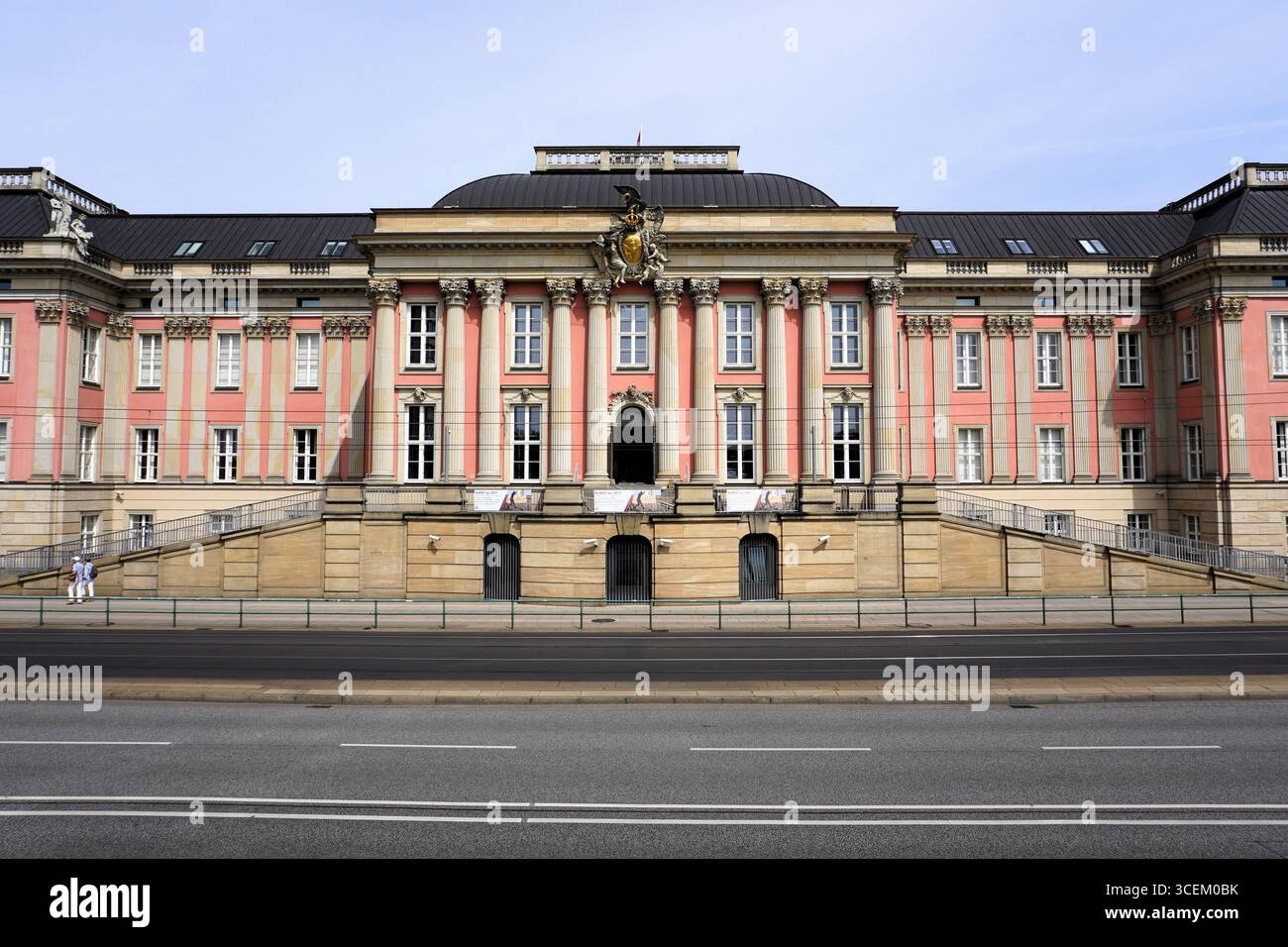 The landmark Potsdam City Palace (Potsdamer Stadtschloss) houses the ...