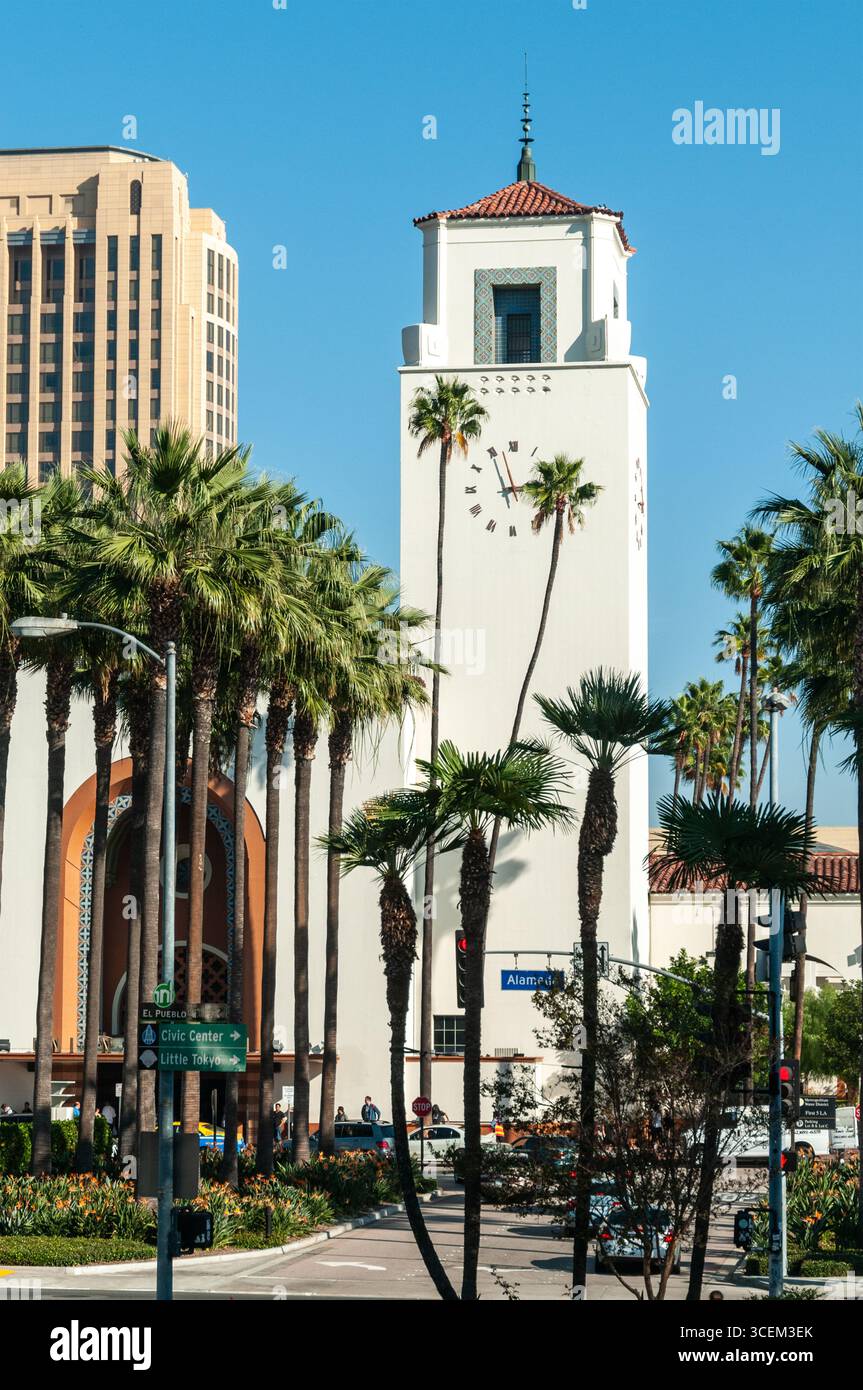 LOS ANGELES, CALIFORNIA, USA: Opened in 1939, Union Station has served ...